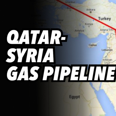 Qatar-Syria gas pipeline by The Duran Podcast