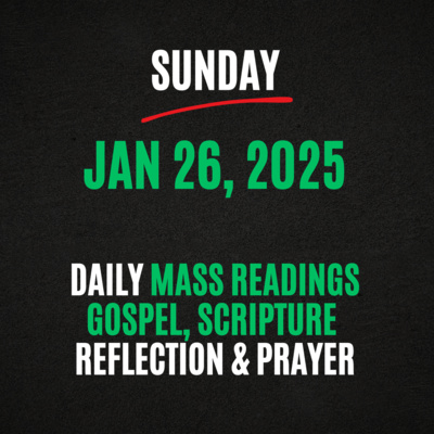 USCCB Mass Readings for Today, Daily Gospel, Reflection and Prayer • A podcast on Spotify for ...