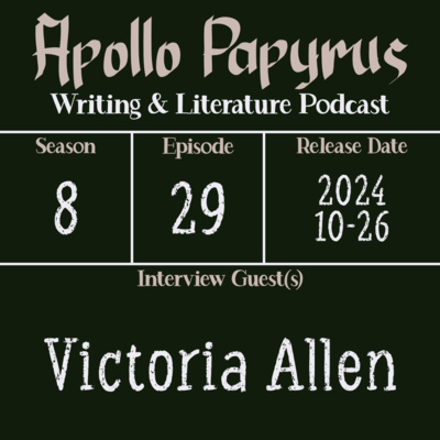 Children's Book Writing and More with Victoria Allen by Apollo Papyrus ...