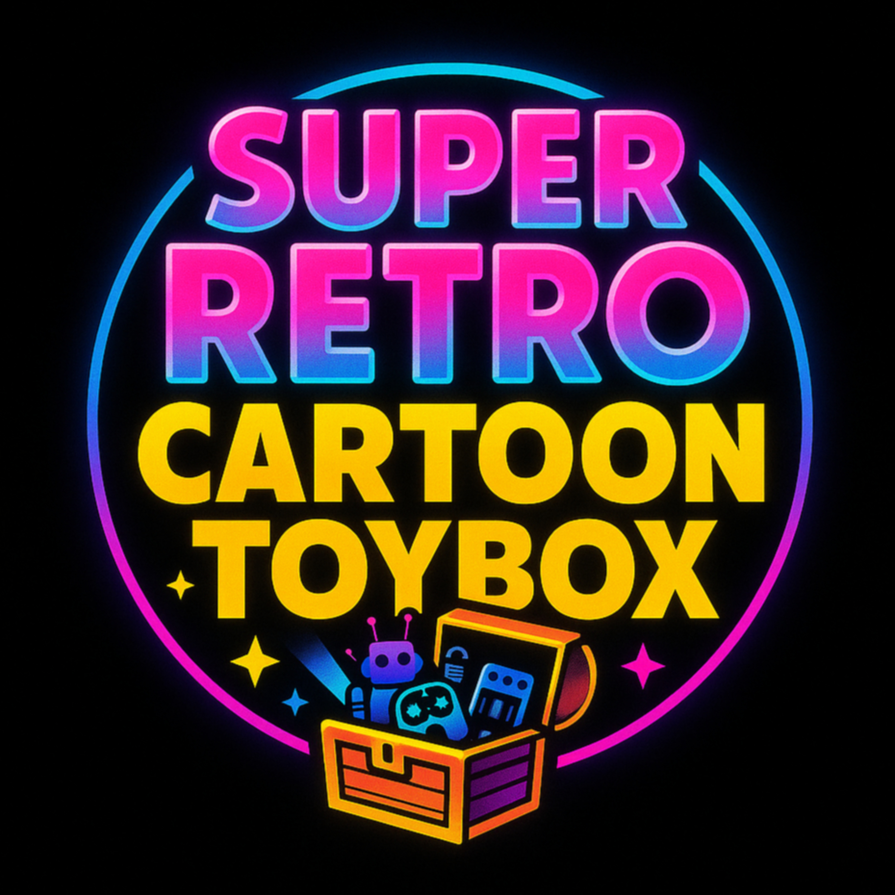 Super Retro Cartoon Toybox Podcast Republic